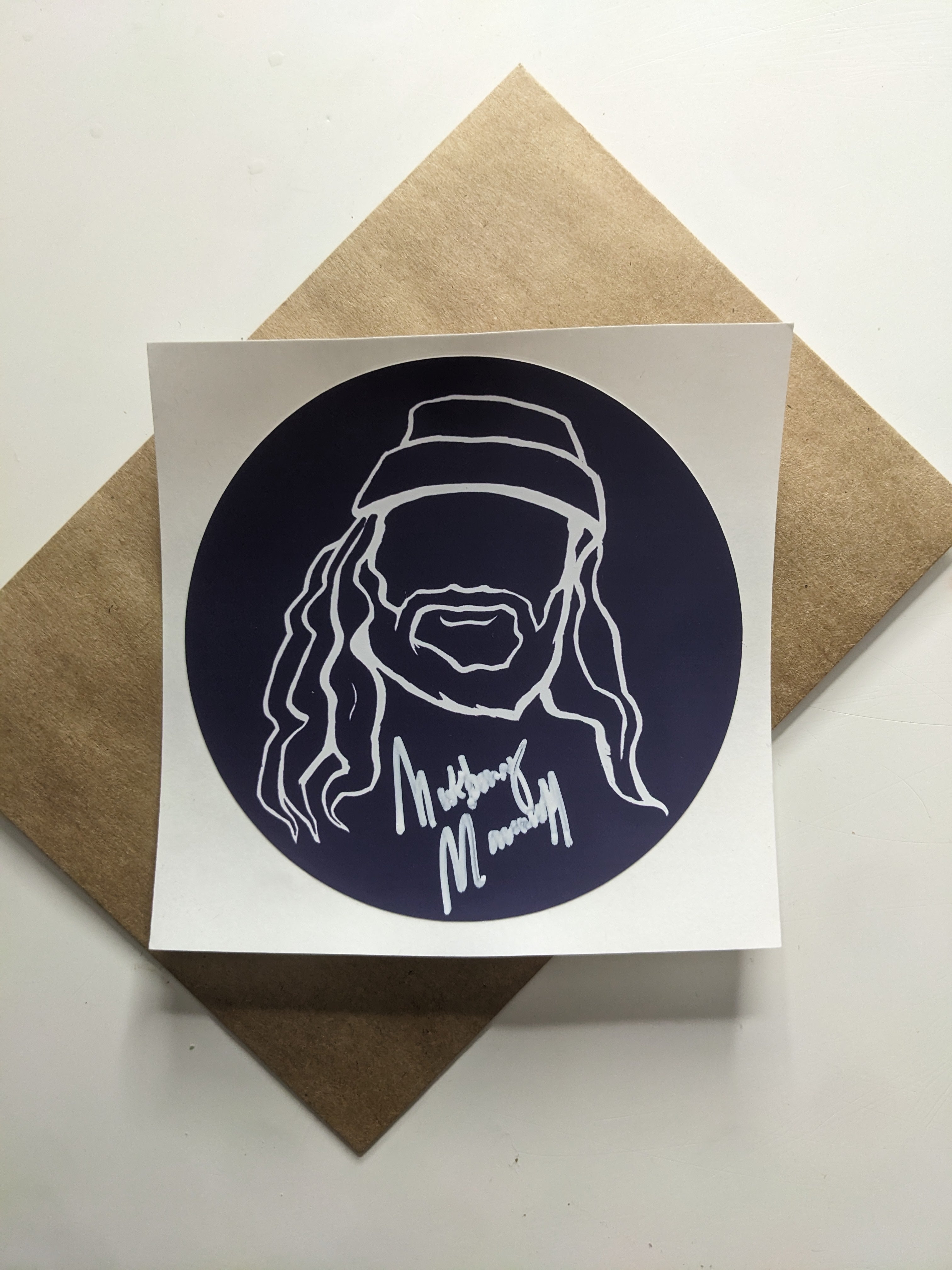 Signed Sticker – Mukbang Maxwell